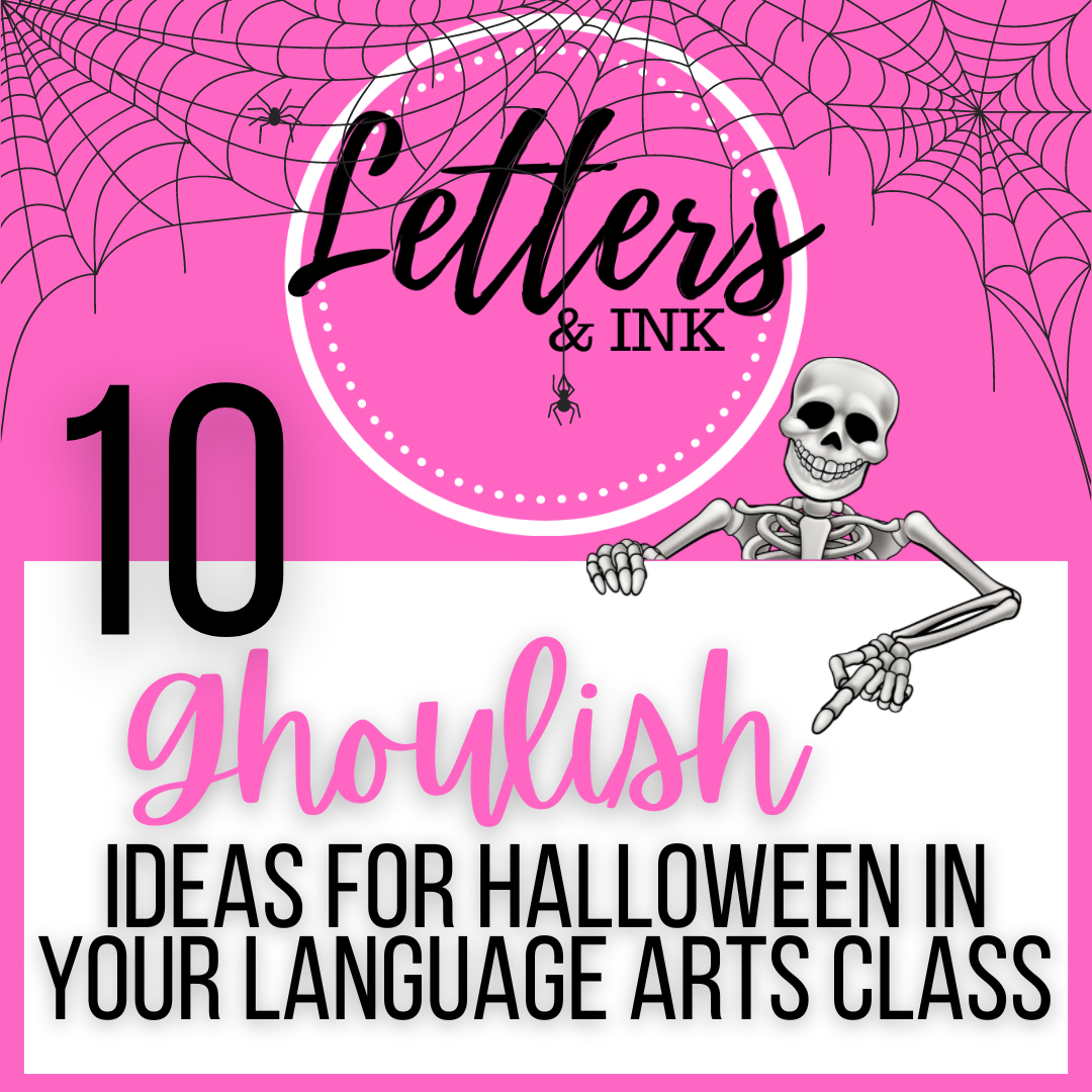 10 Easy Ideas for Halloween in Language Arts - Letters and Ink Blog